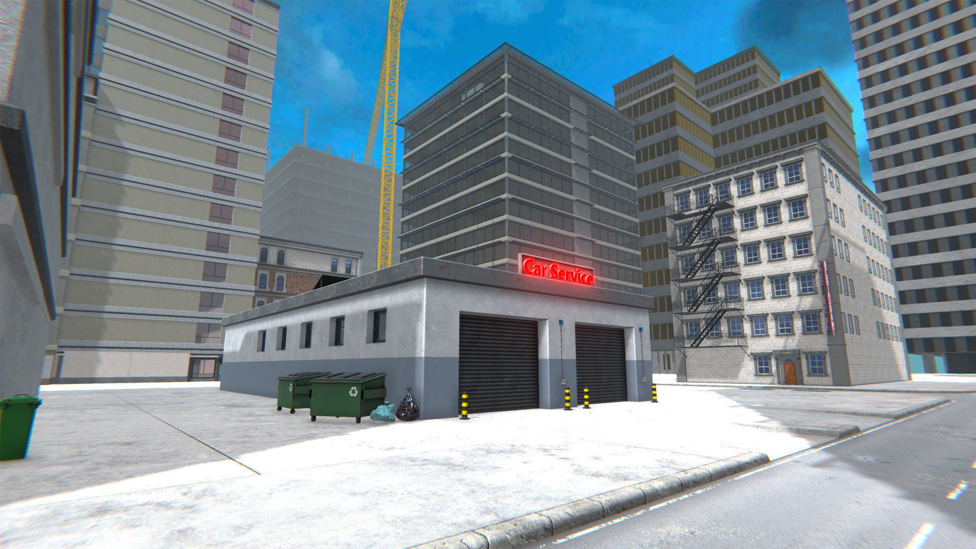 3D model Complete city asset pack for Unity and Unreal game engines VR ...