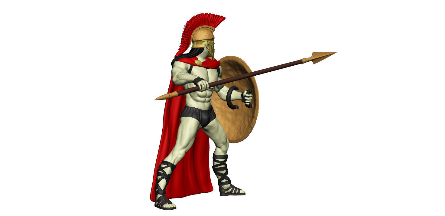 Spartan 4 Starter set Light spartan army FREE TEST free 3D model 3D ...