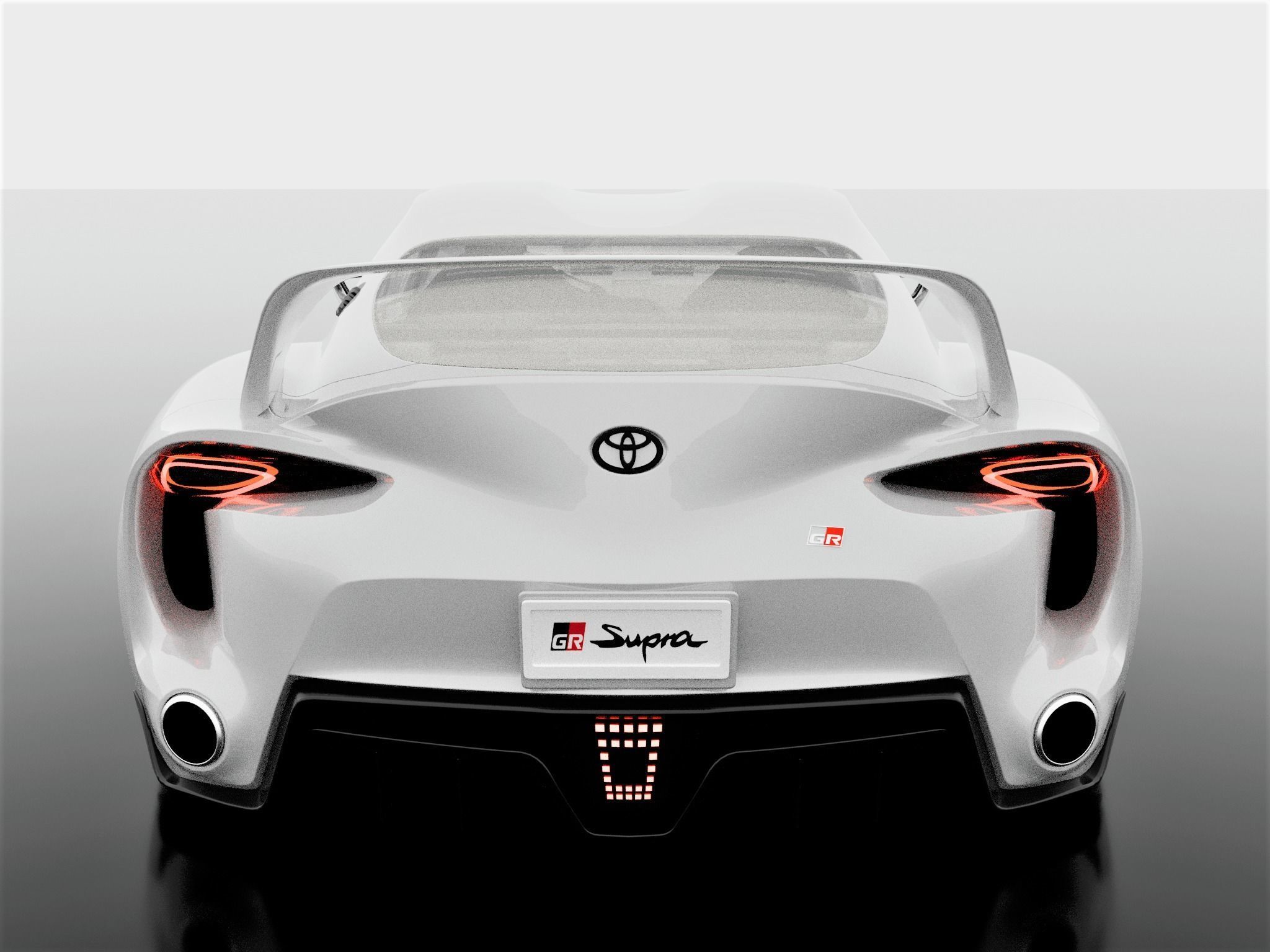 custom toyota supra mk5 3D model | CGTrader