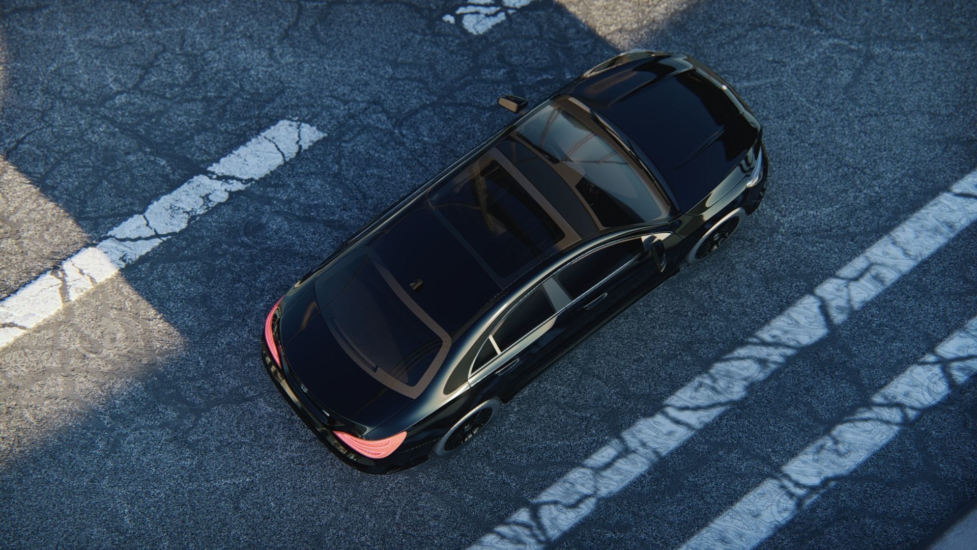 Mercedes Benz CLA Class AMG 3D model 3D model | CGTrader