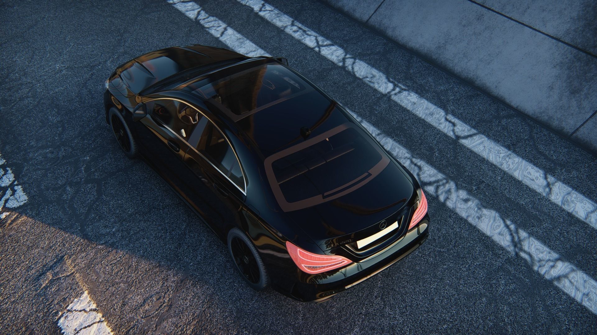 Mercedes Benz CLA Class AMG 3D model 3D model | CGTrader