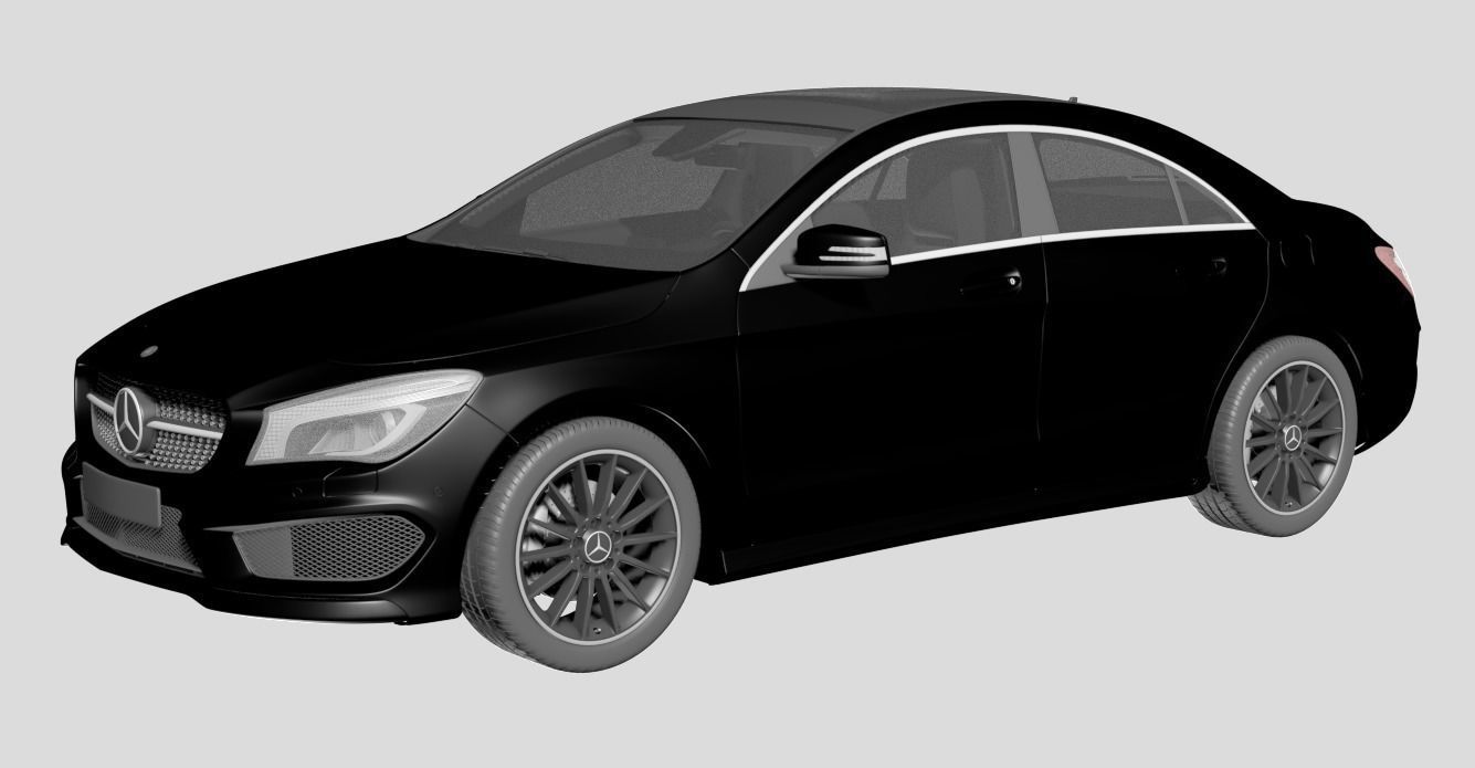 Mercedes Benz CLA Class AMG 3D model 3D model | CGTrader