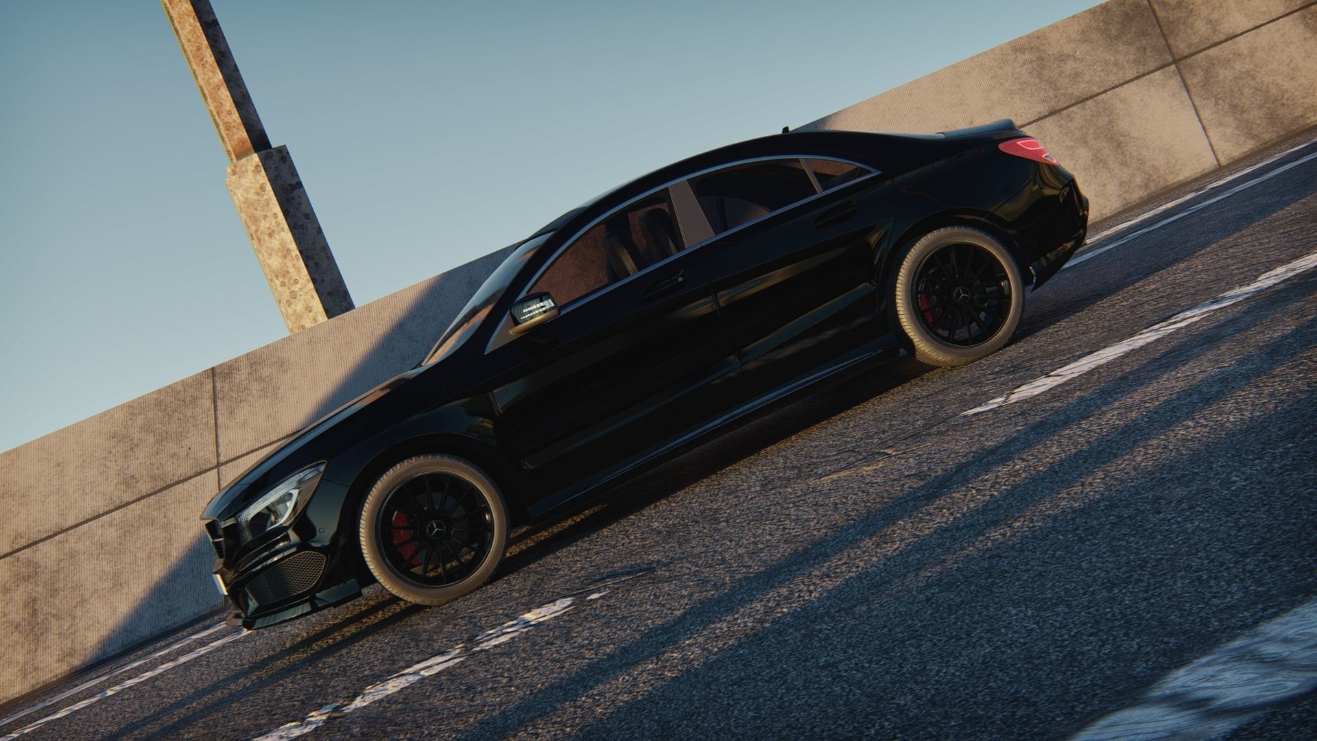 Mercedes Benz CLA Class AMG 3D model 3D model | CGTrader