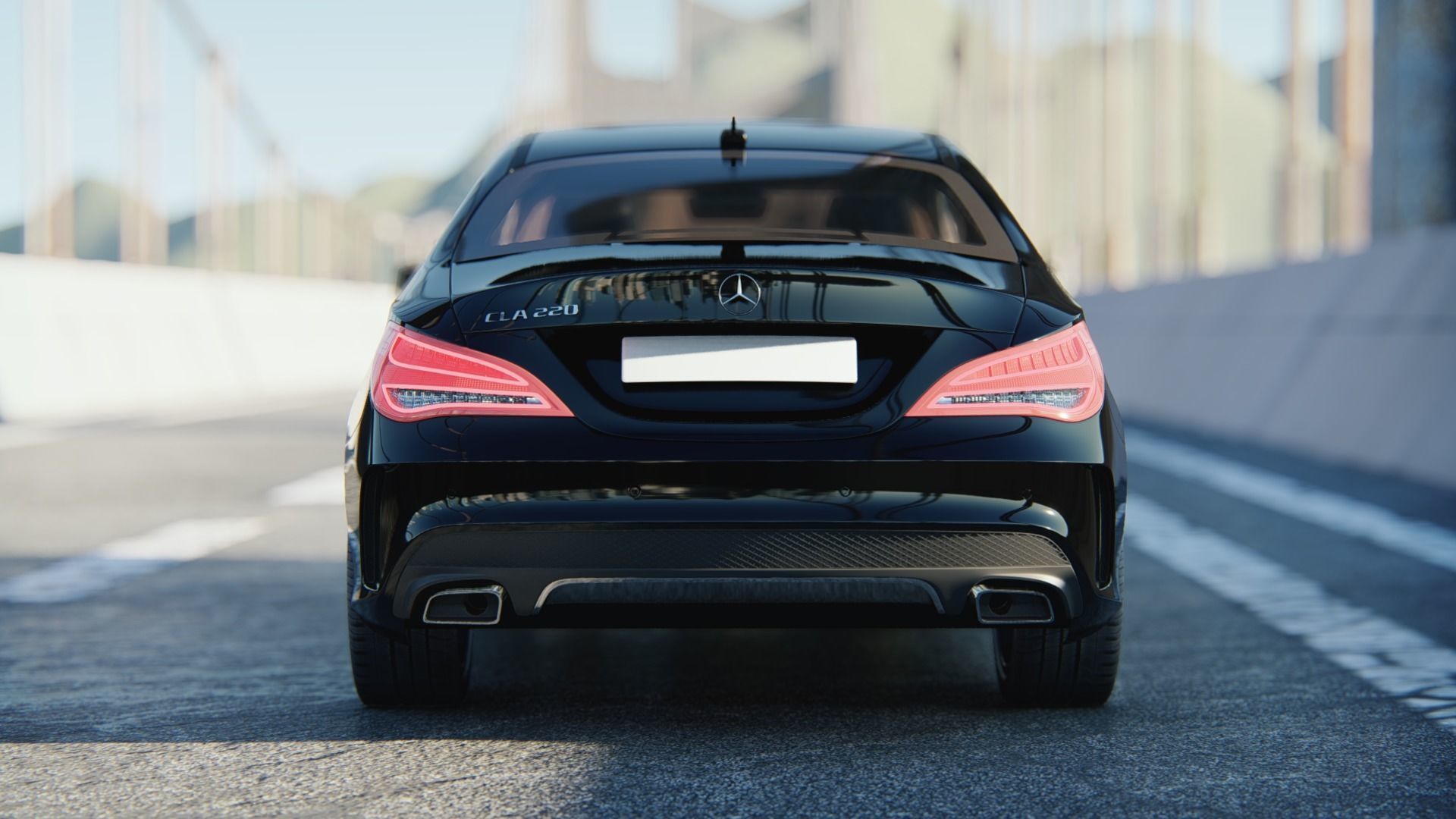 Mercedes Benz CLA Class AMG 3D model 3D model | CGTrader