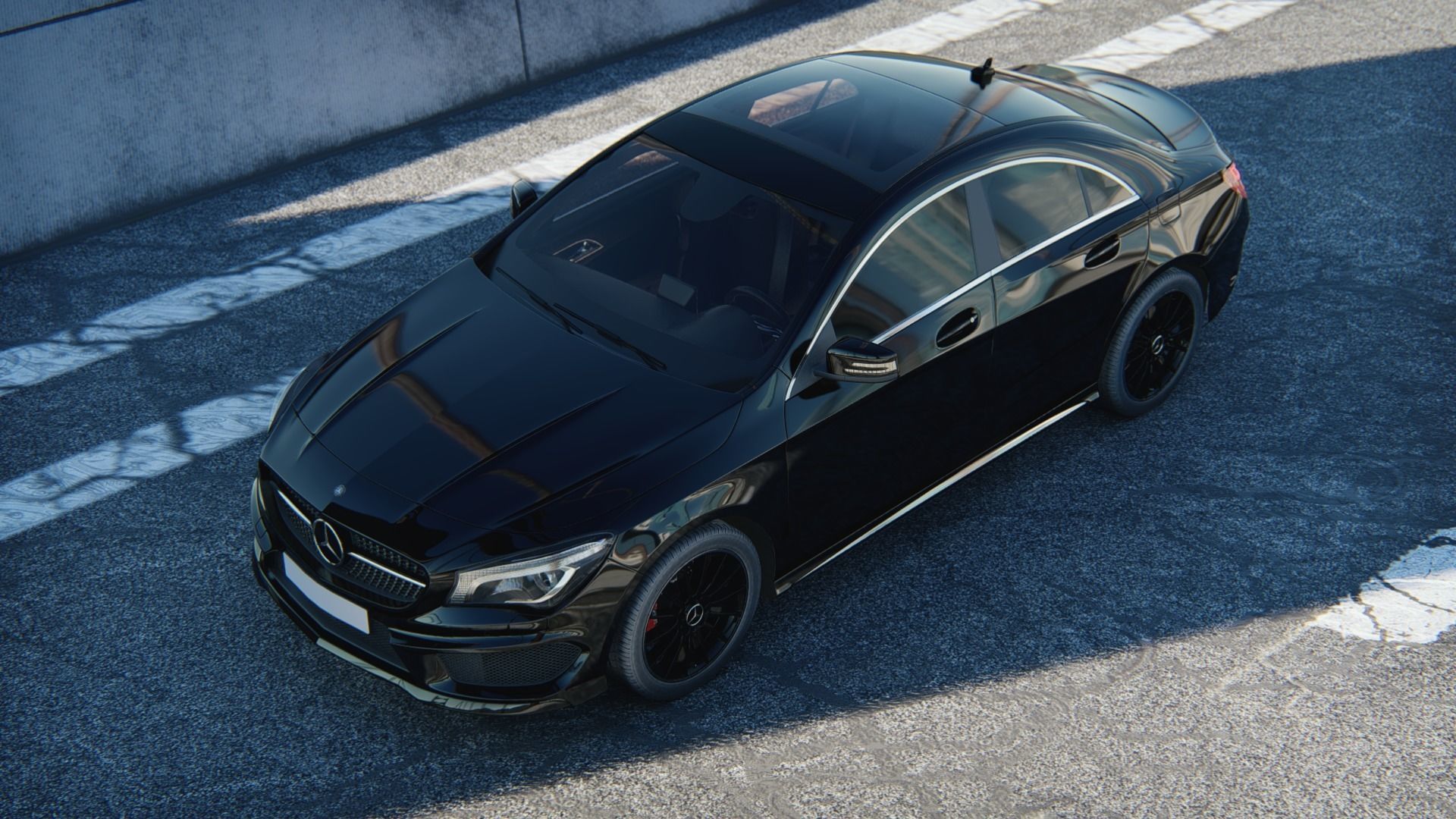 Mercedes Benz CLA Class AMG 3D model 3D model | CGTrader