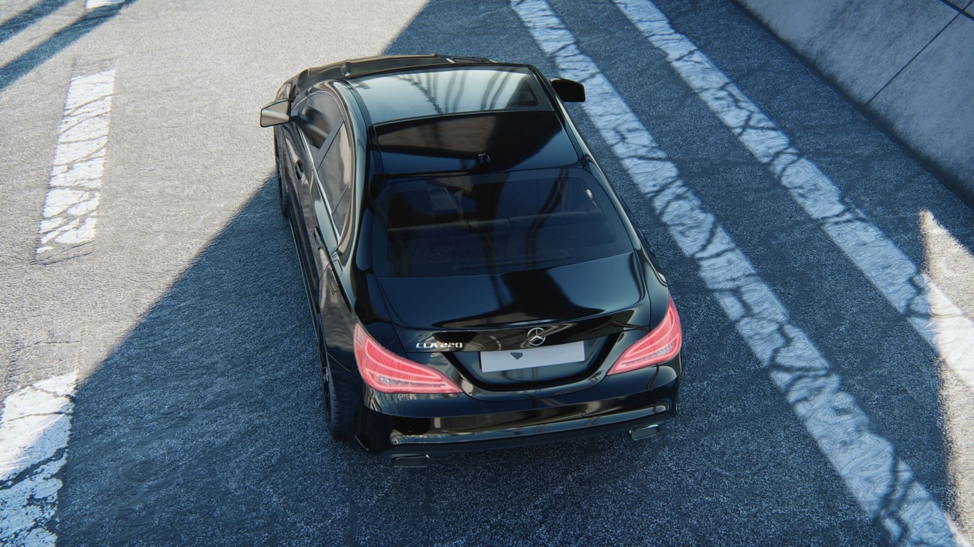Mercedes Benz CLA Class AMG 3D model 3D model | CGTrader