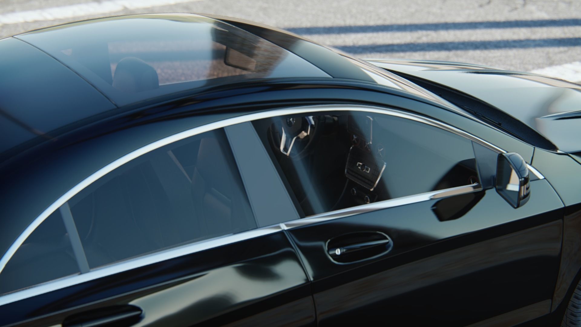Mercedes Benz CLA Class AMG 3D model 3D model | CGTrader