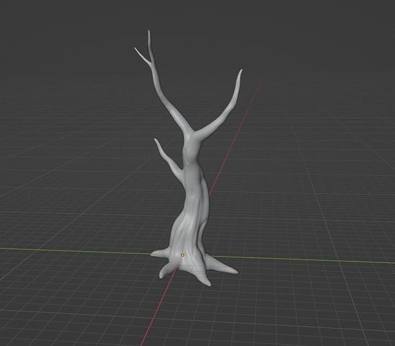 tree dry free 3D model | CGTrader