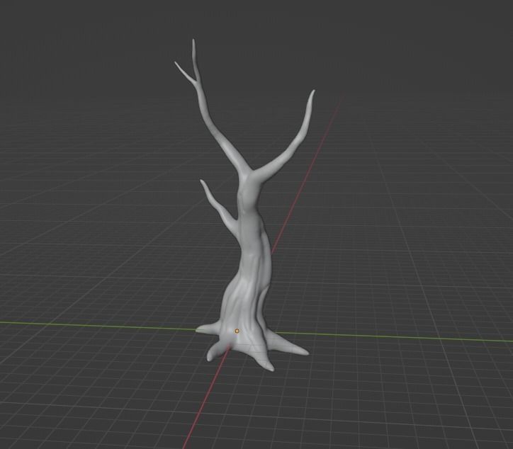 tree dry free 3D model | CGTrader