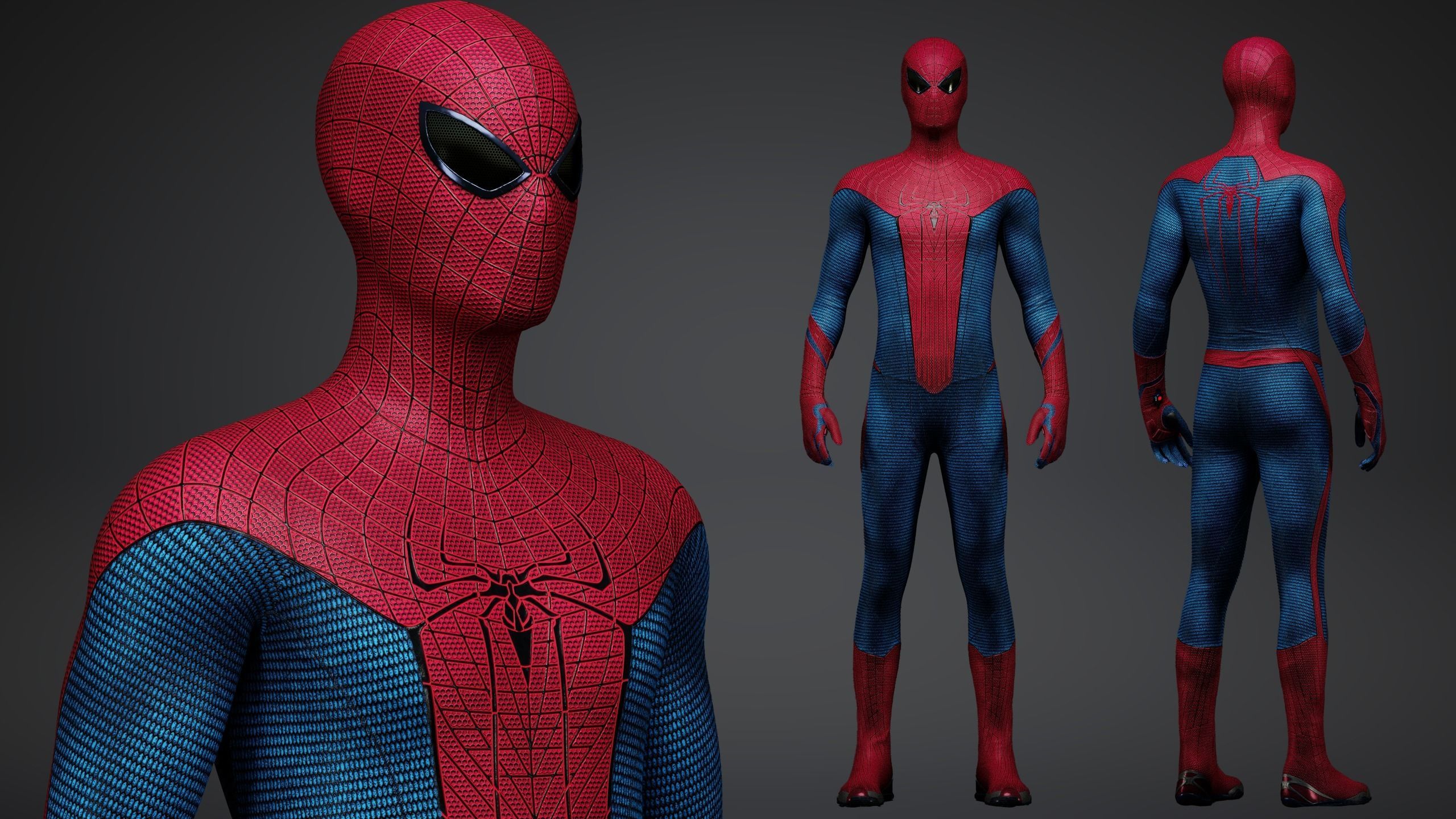 3D model The Amazing Spider-Man 3D Model VR / AR / low-poly | CGTrader