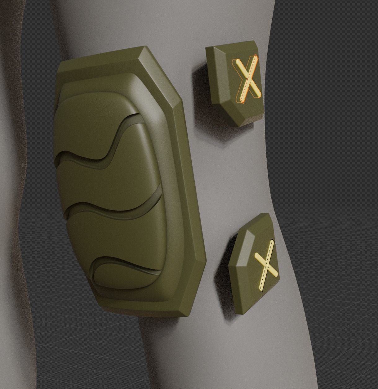 VALORANT CLOVE COSPLAY FULL SET BACKPACK RINGS HORNS EARINGS 3D model ...