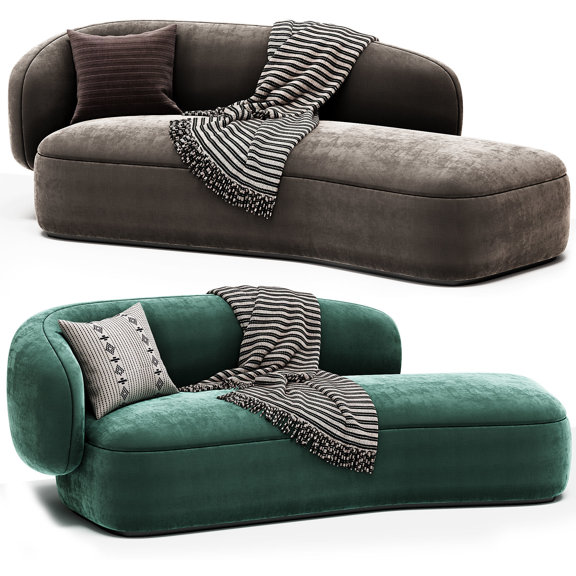 NOAH Day Bed By Marelli 3D model | CGTrader