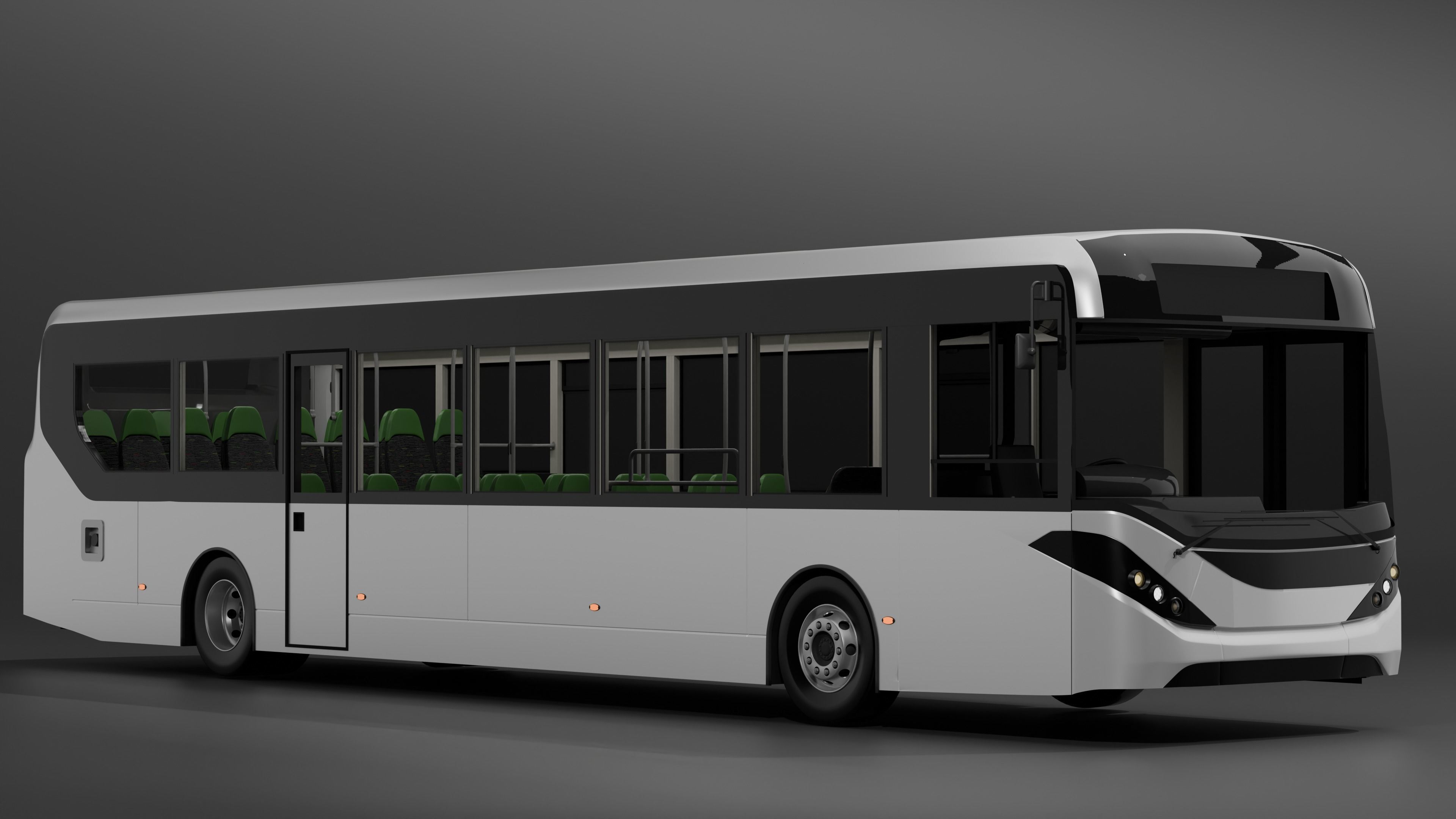 ADL Enviro 200 mmc City Bus 3D model | CGTrader