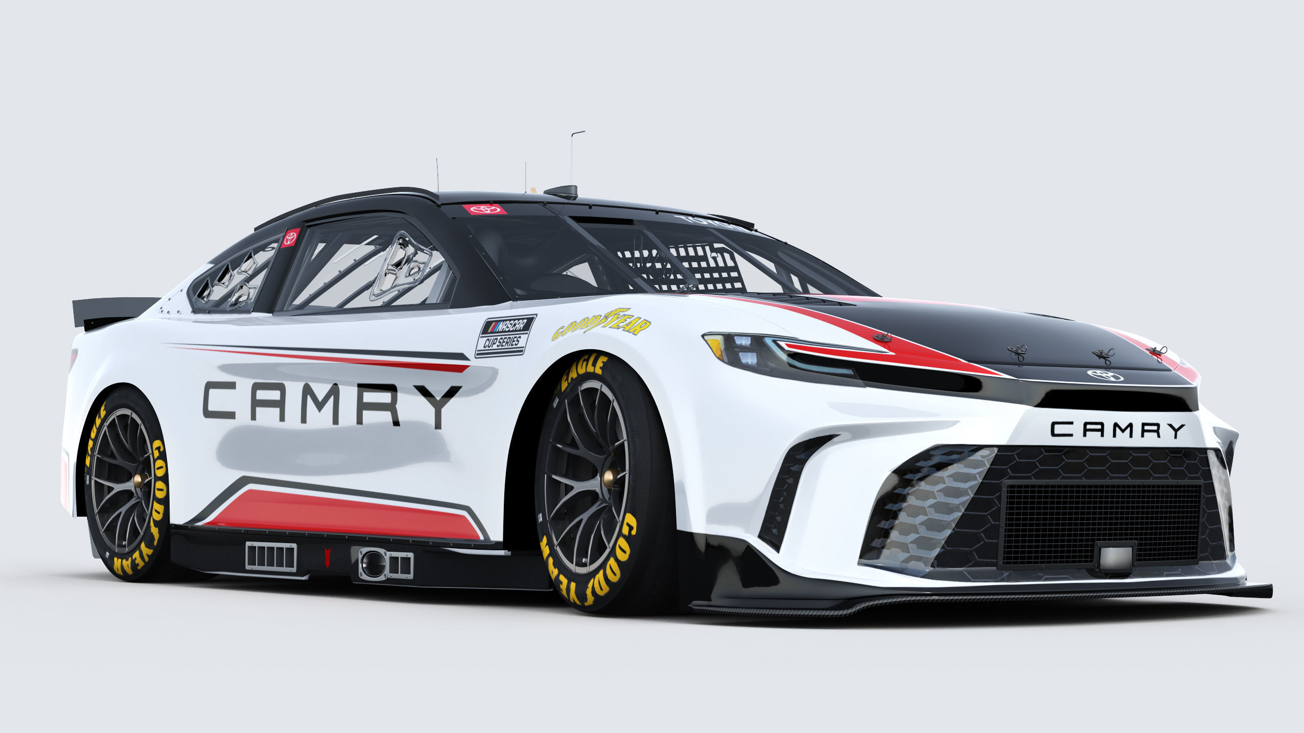 Nascar Toyota Camry 2024 Template 3D model | CGTrader