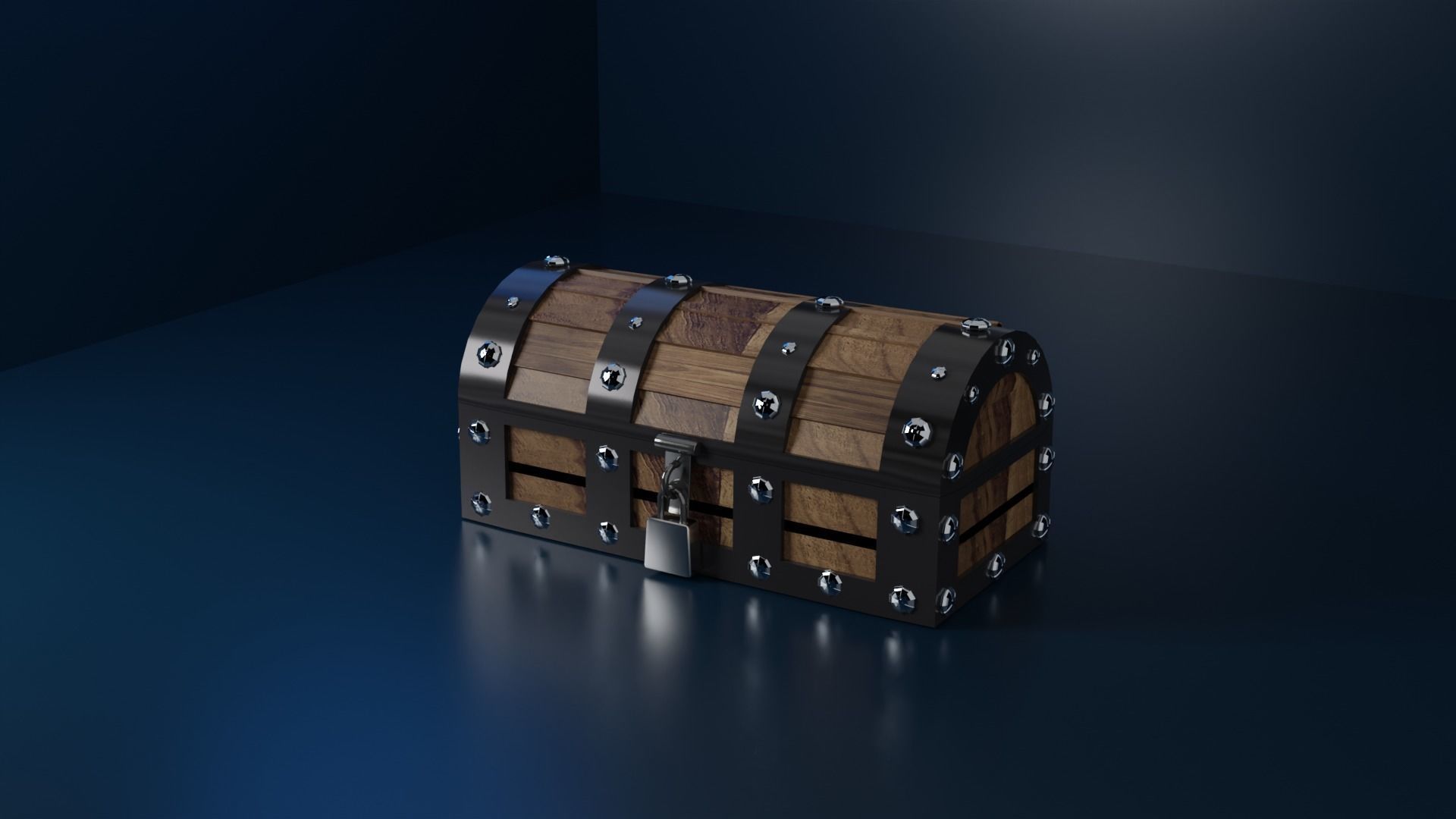 chest and safe Low-poly free VR / AR / low-poly 3D model | CGTrader