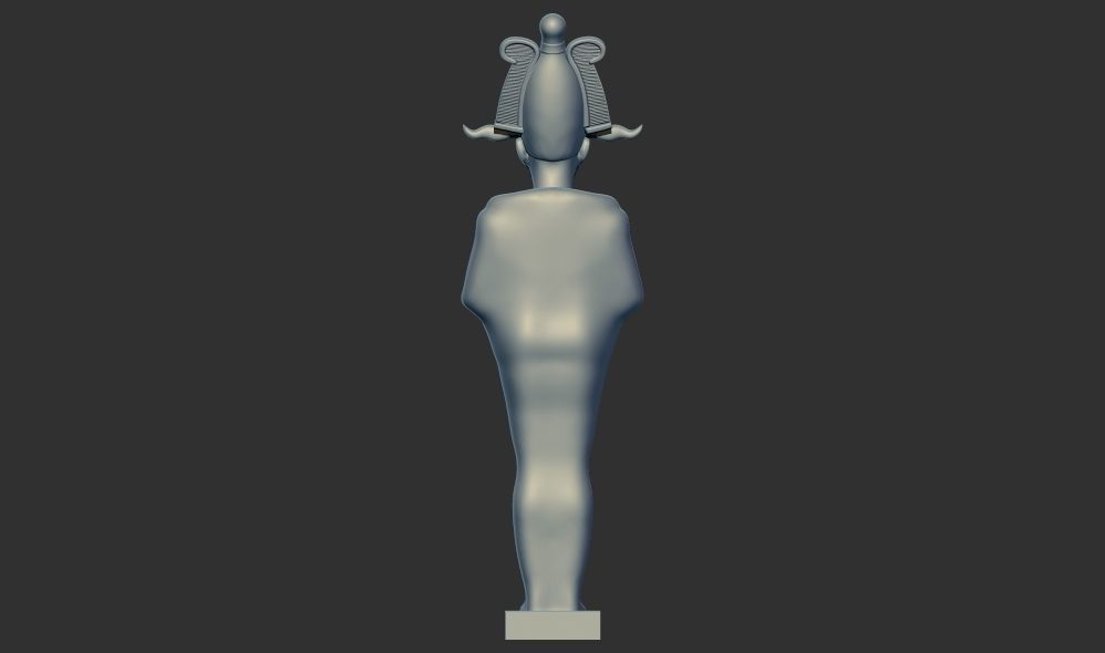 Osiris Egyptian God figurine 3d printable model 3D model 3D printable ...