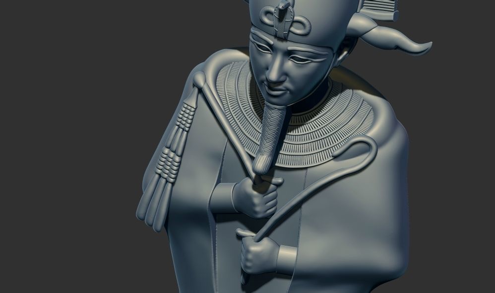 Osiris Egyptian God figurine 3d printable model 3D model 3D printable ...