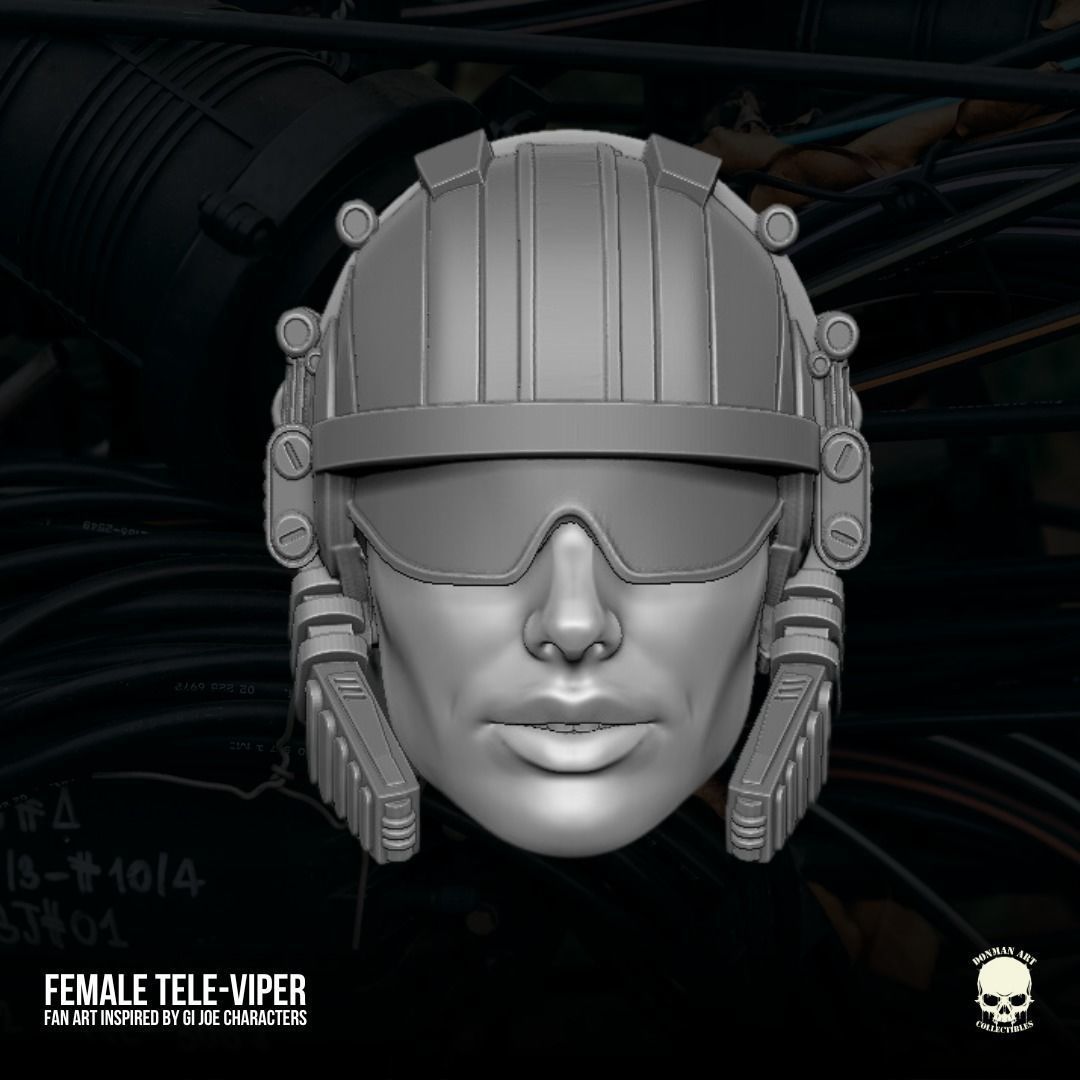 Female Tele Viper Fan Art 3D printable For Action Figures 3D model 3D ...