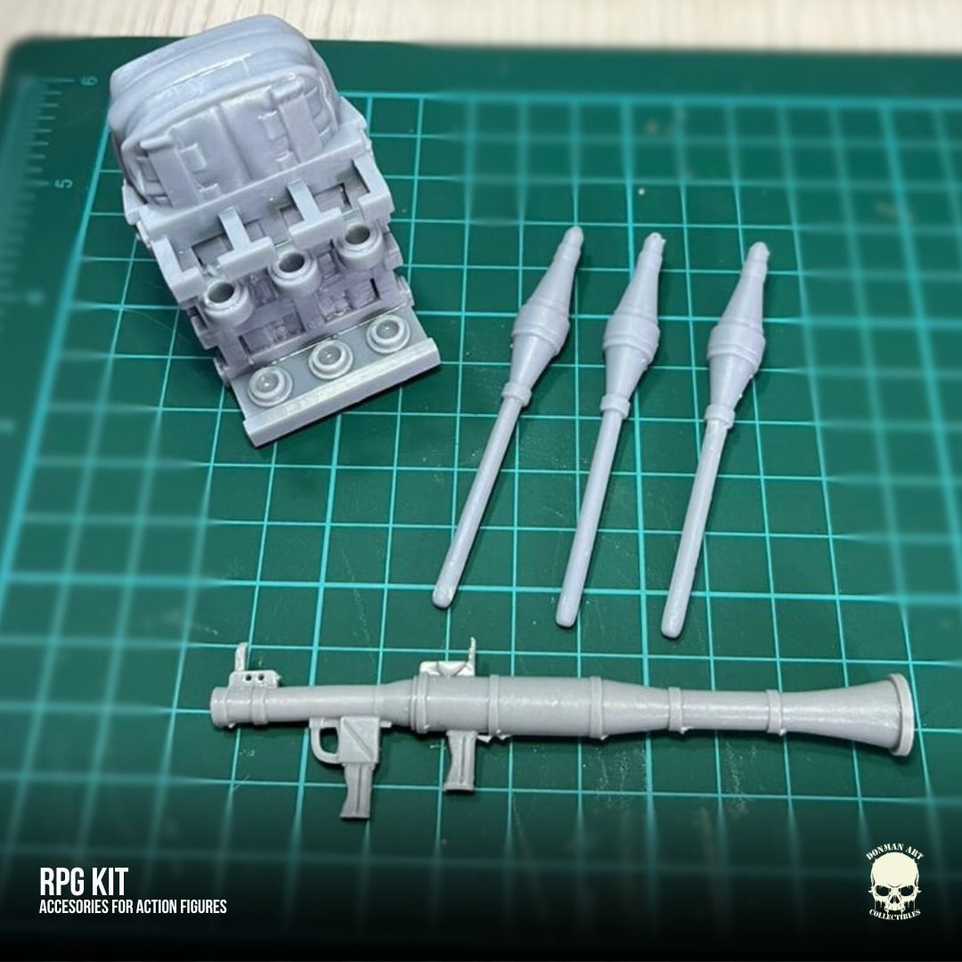RPG kit 3D printable files for Action Figures 3D model 3D printable ...