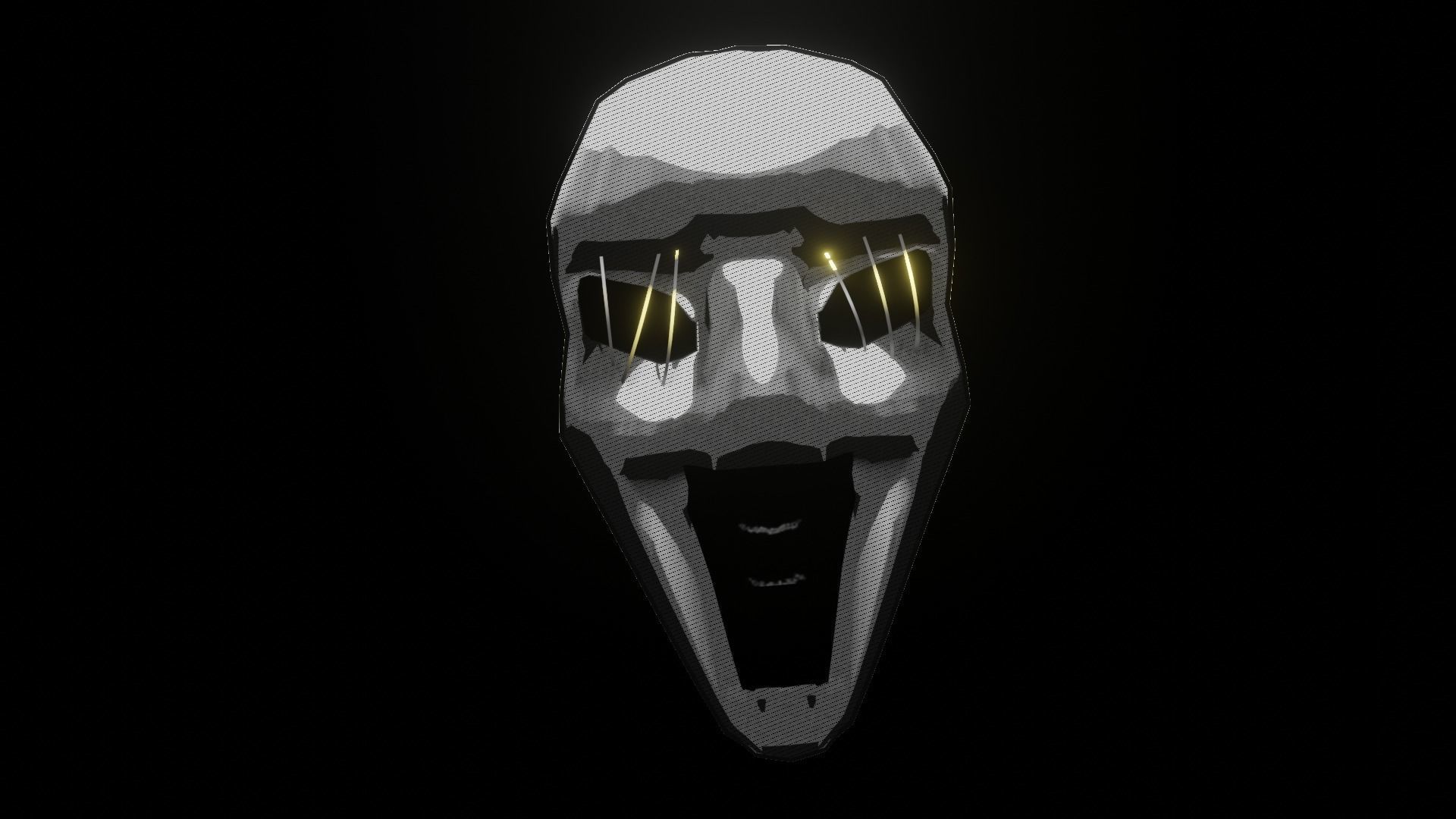 Jujutsu Kaisen Higuruma Domain Expansion Mask 3D model | CGTrader