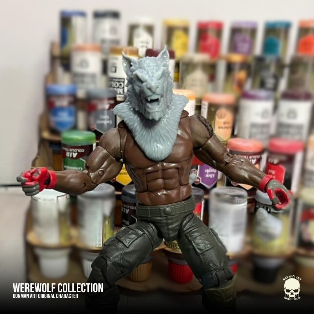 Werewolf 3D printable files for Action Figures 3D model 3D printable ...
