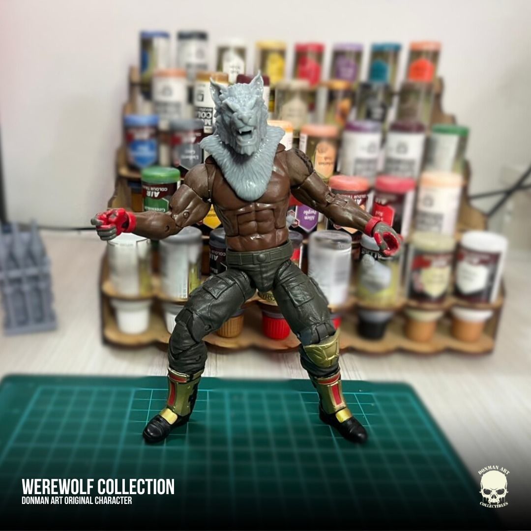 Werewolf 3D printable files for Action Figures 3D model 3D printable ...
