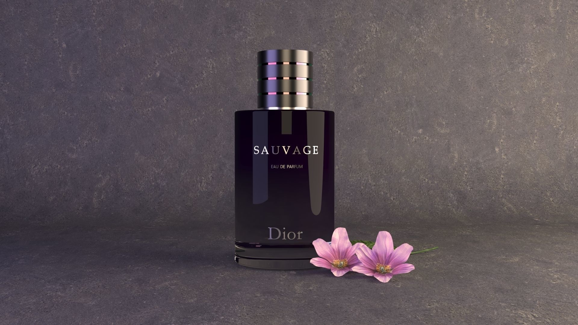 perfume sauvage dior free 3D model | CGTrader