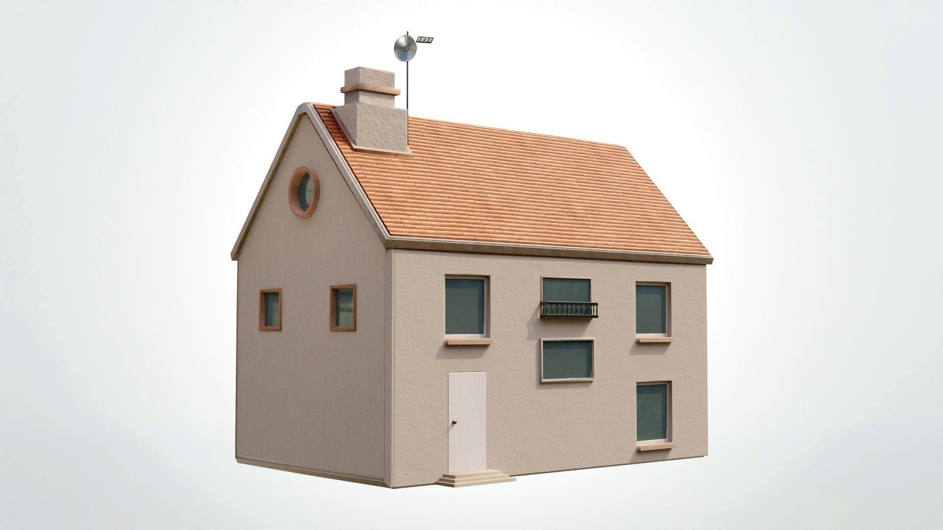 small house free 3D model | CGTrader