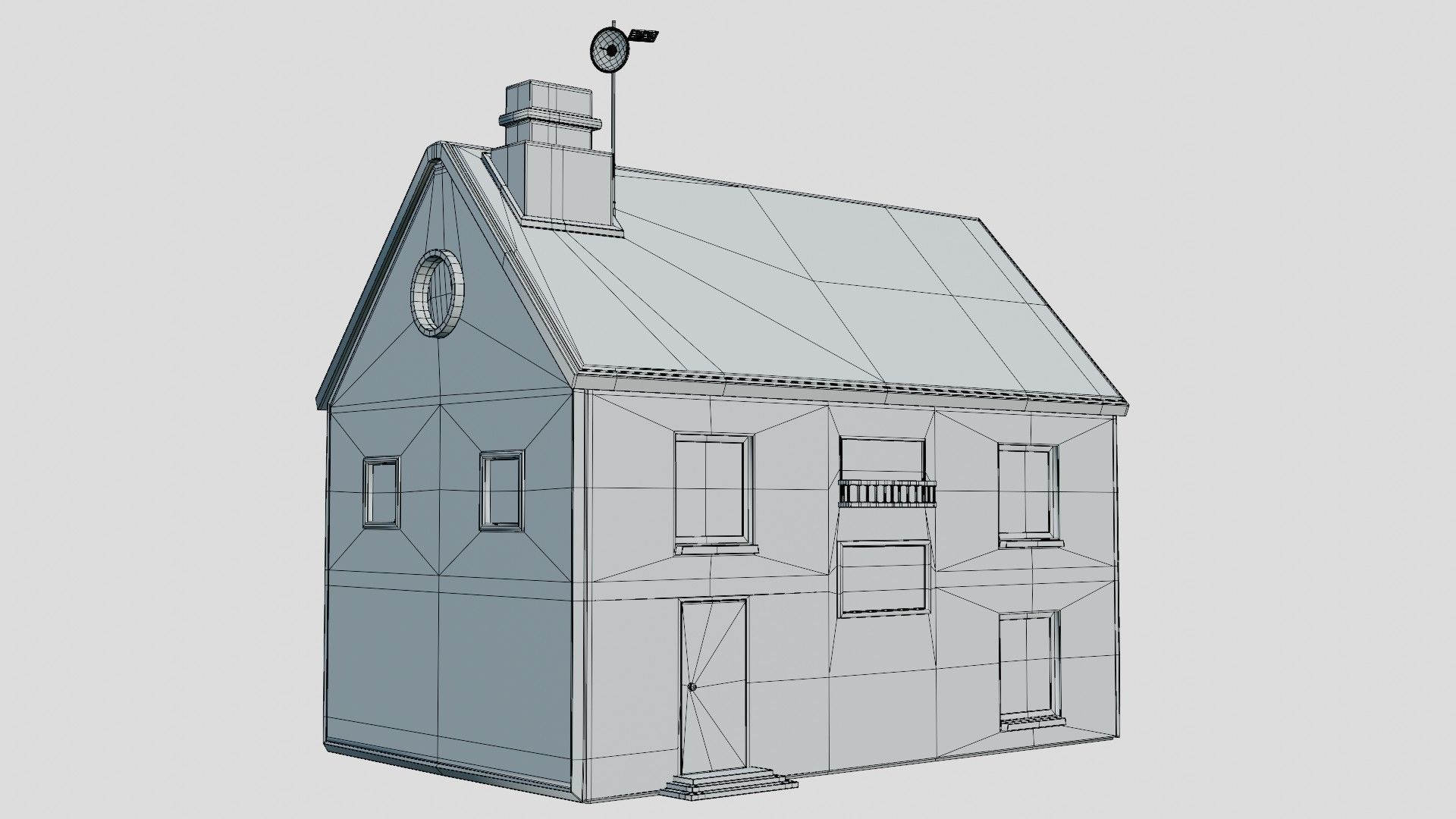 small house free 3D model | CGTrader