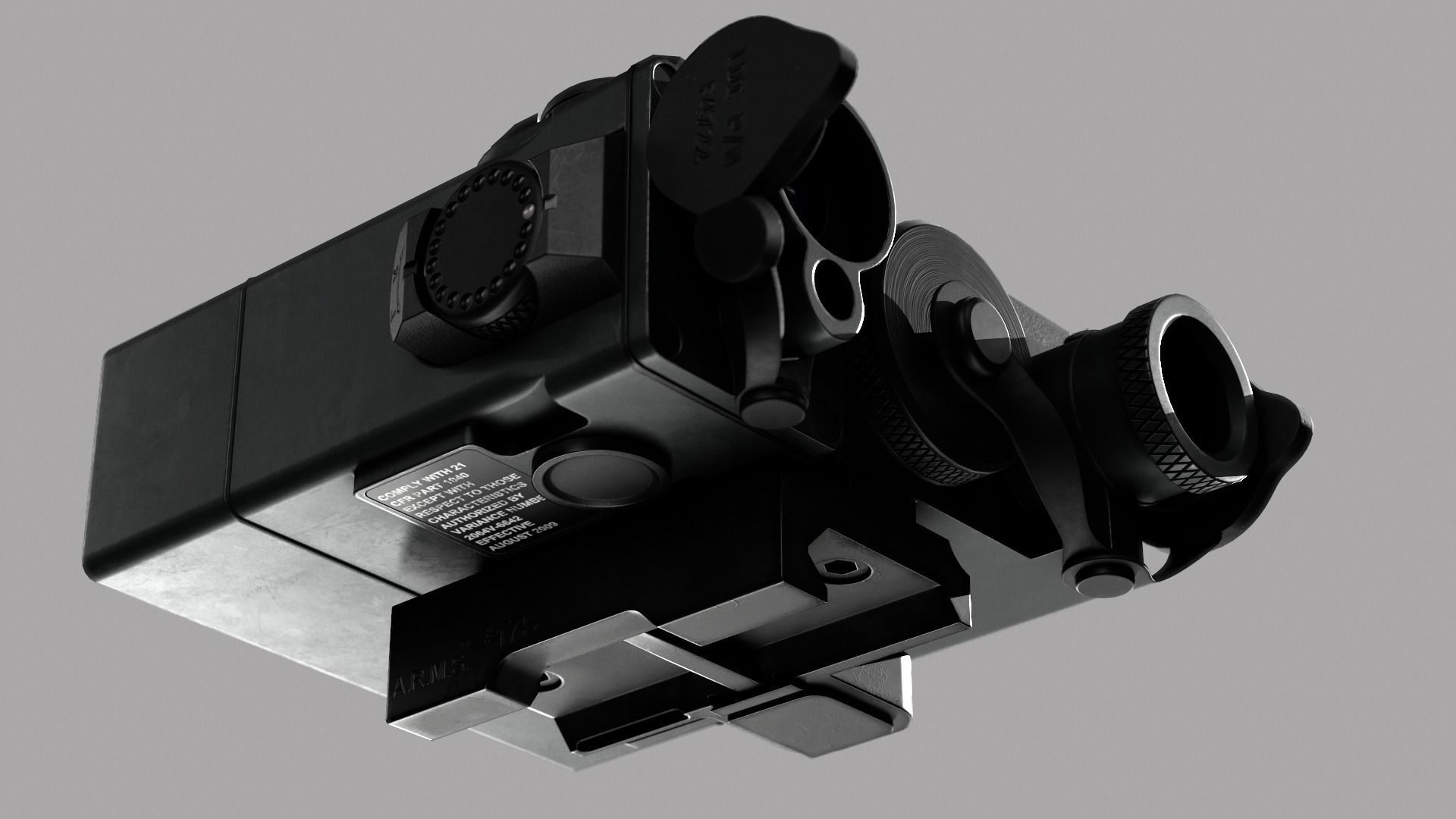 3D model DBAL-A2 Aiming Laser VR / AR / low-poly | CGTrader