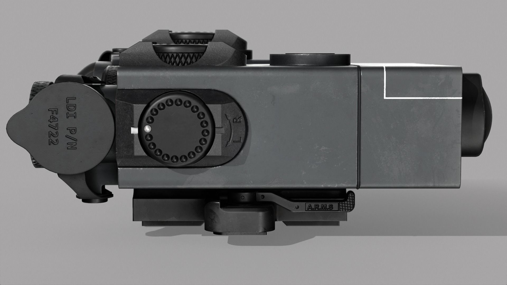 3D model DBAL-A2 Aiming Laser VR / AR / low-poly | CGTrader