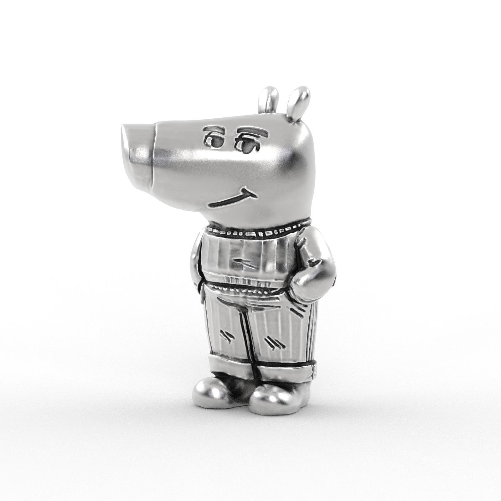 chill guy 3d model 3D model 3D printable | CGTrader