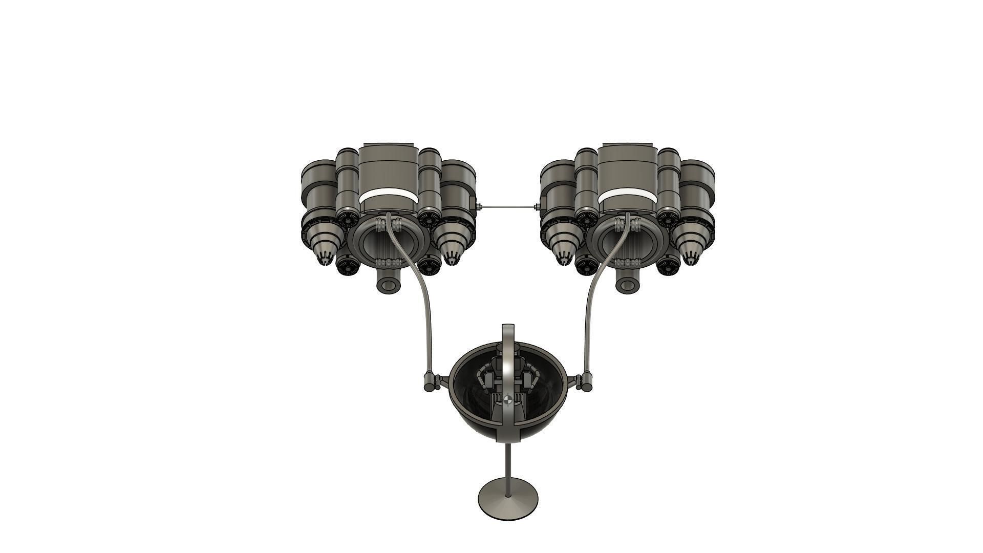 ark bumpy roose podracer for 3 75 3D model 3D printable | CGTrader