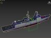 3D model PLAN Type 054B frigate Chinese Navy Jiangkai III class VR / AR / low-poly | CGTrader