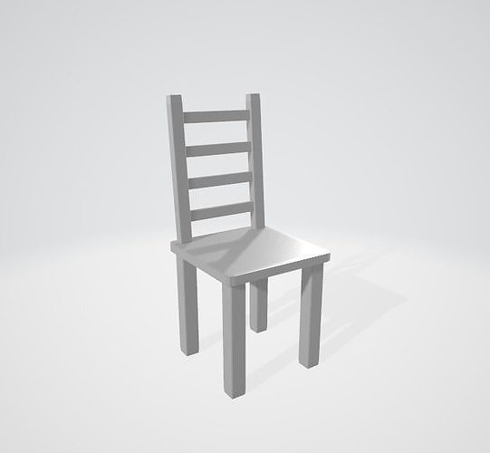 Chair free 3D model | CGTrader