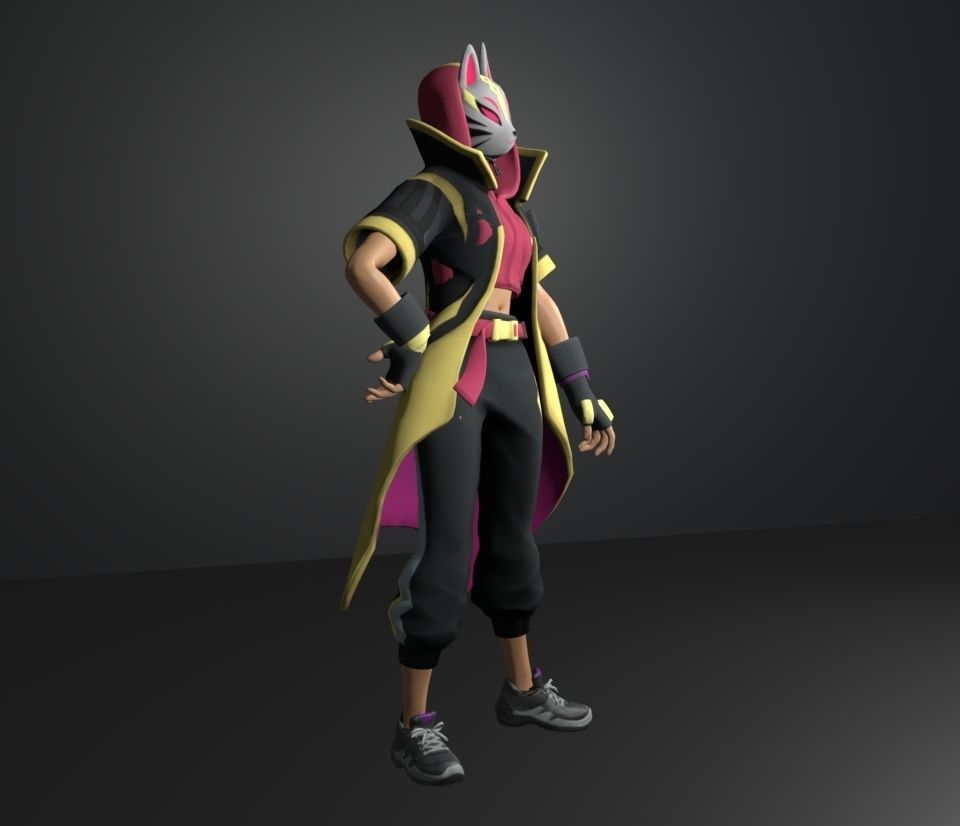 catalyst catmask 3D model animated rigged | CGTrader