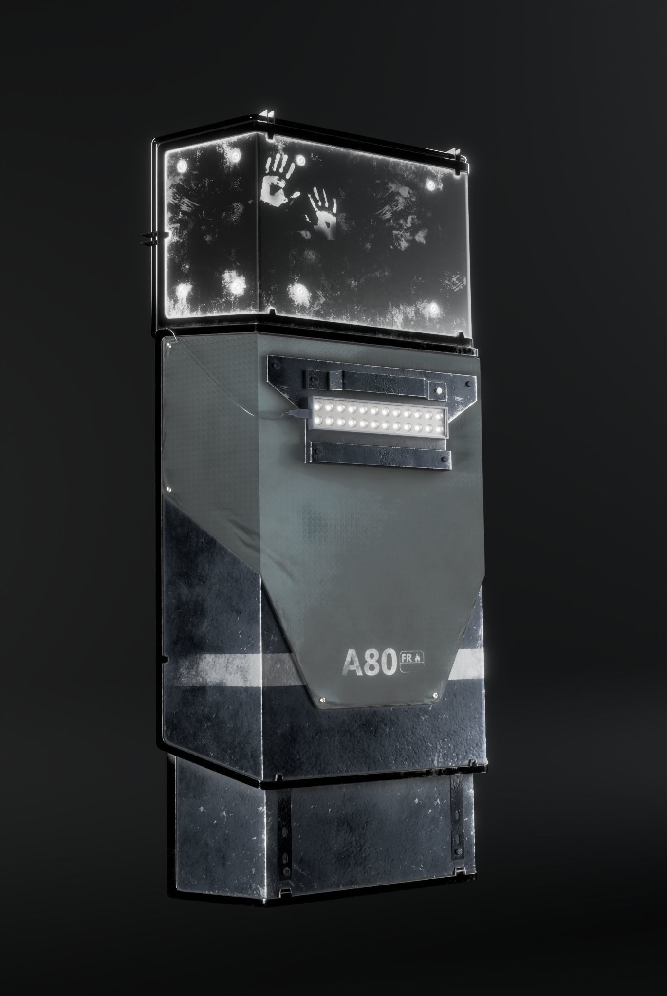 3D model MW Riot shield VR / AR / low-poly | CGTrader