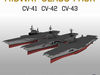 MIDWAY CLASS AIRCRAFT CARRIERS PACK CV41 CV42 CV43 3D Model Collection ...