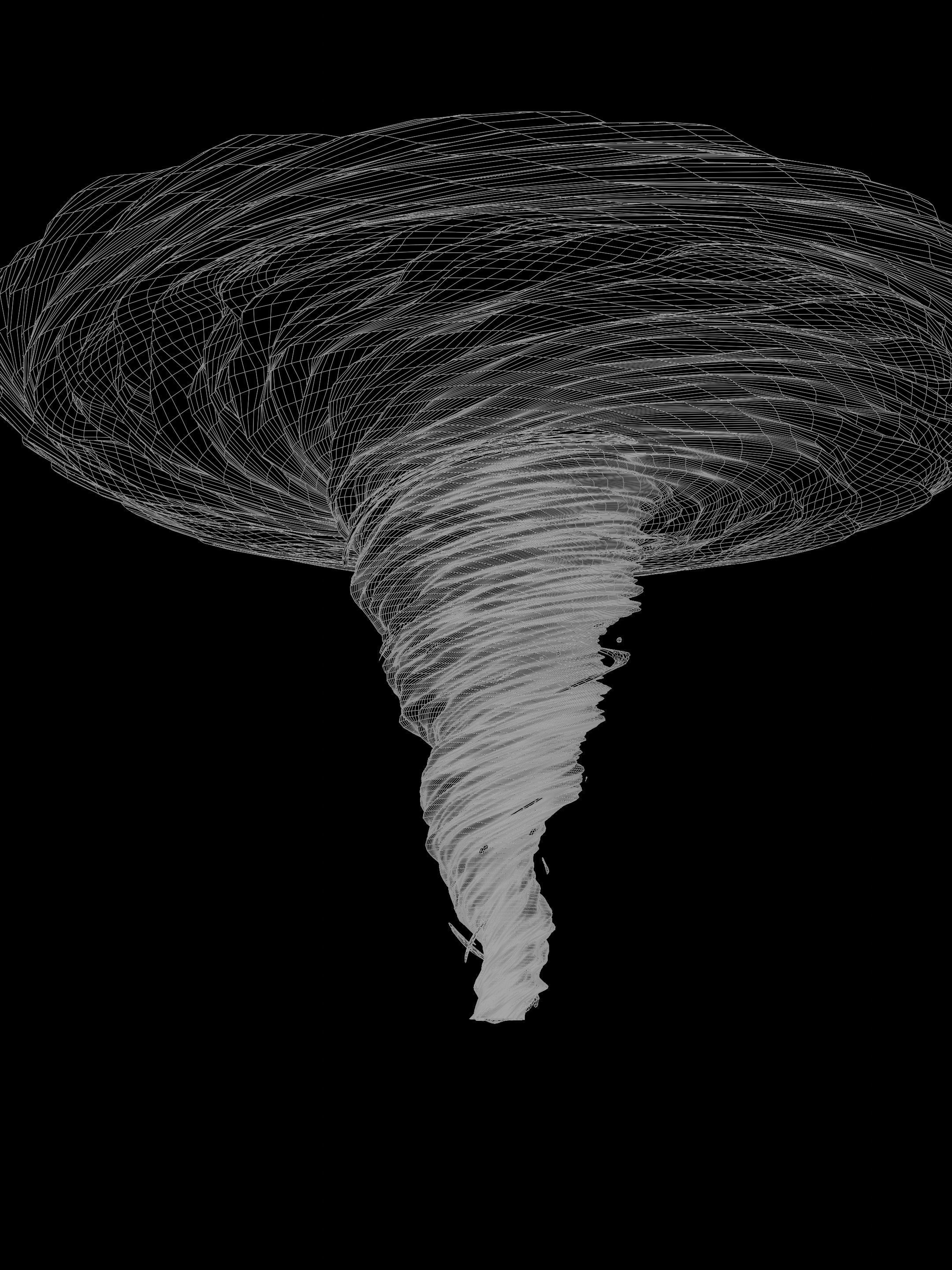 3D model Tornadoes Stylized Animation looping meshes VR / AR / low-poly ...