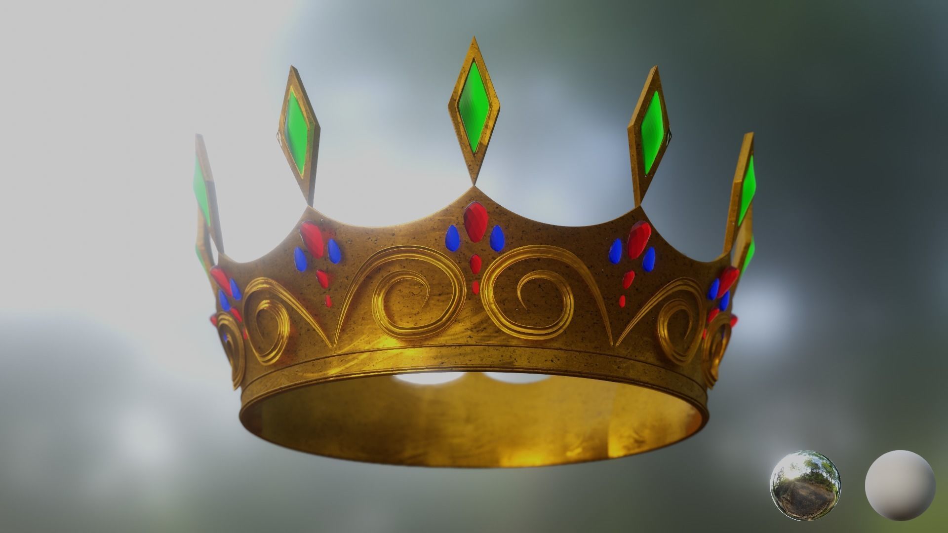 Crown free 3D model | CGTrader