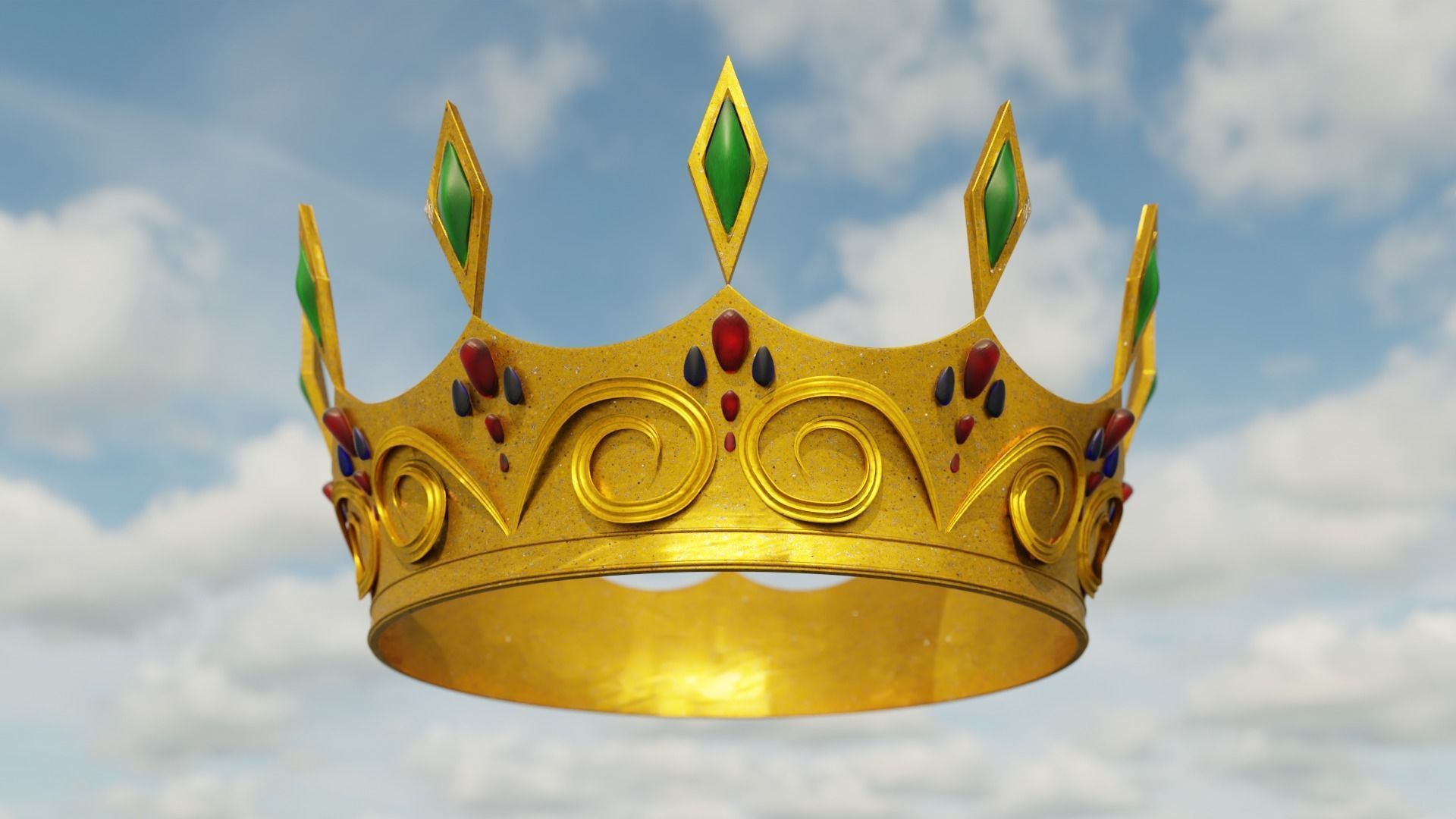 Crown free 3D model | CGTrader