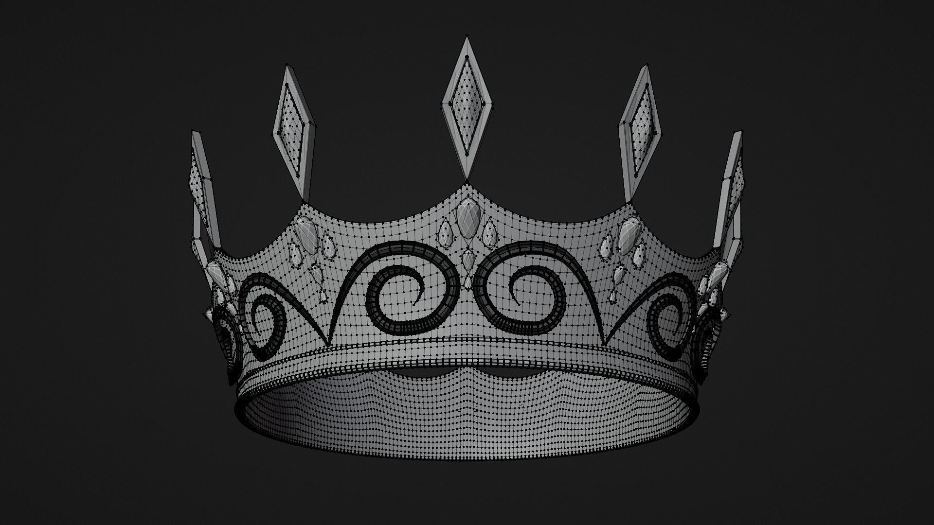 Crown free 3D model | CGTrader