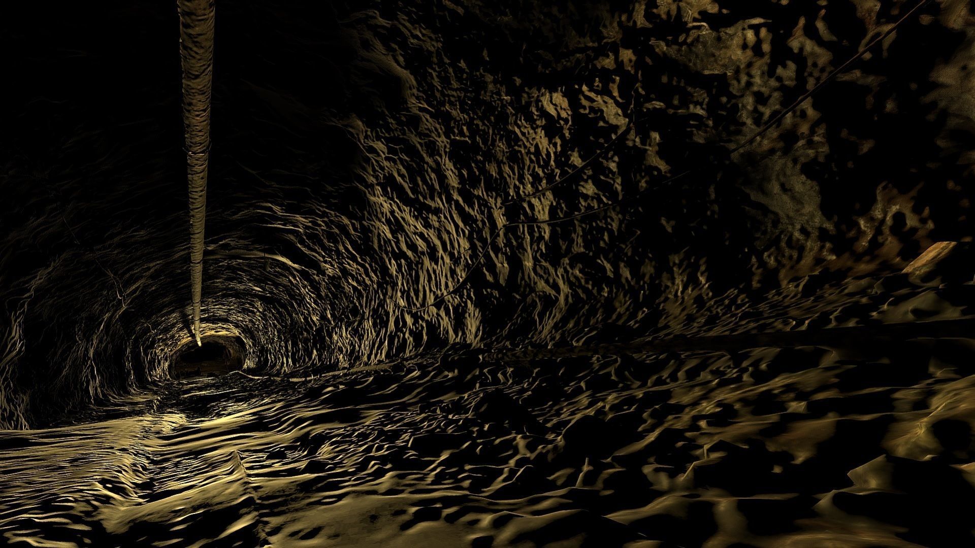Old underground mine excavation - pipe 3D model | CGTrader