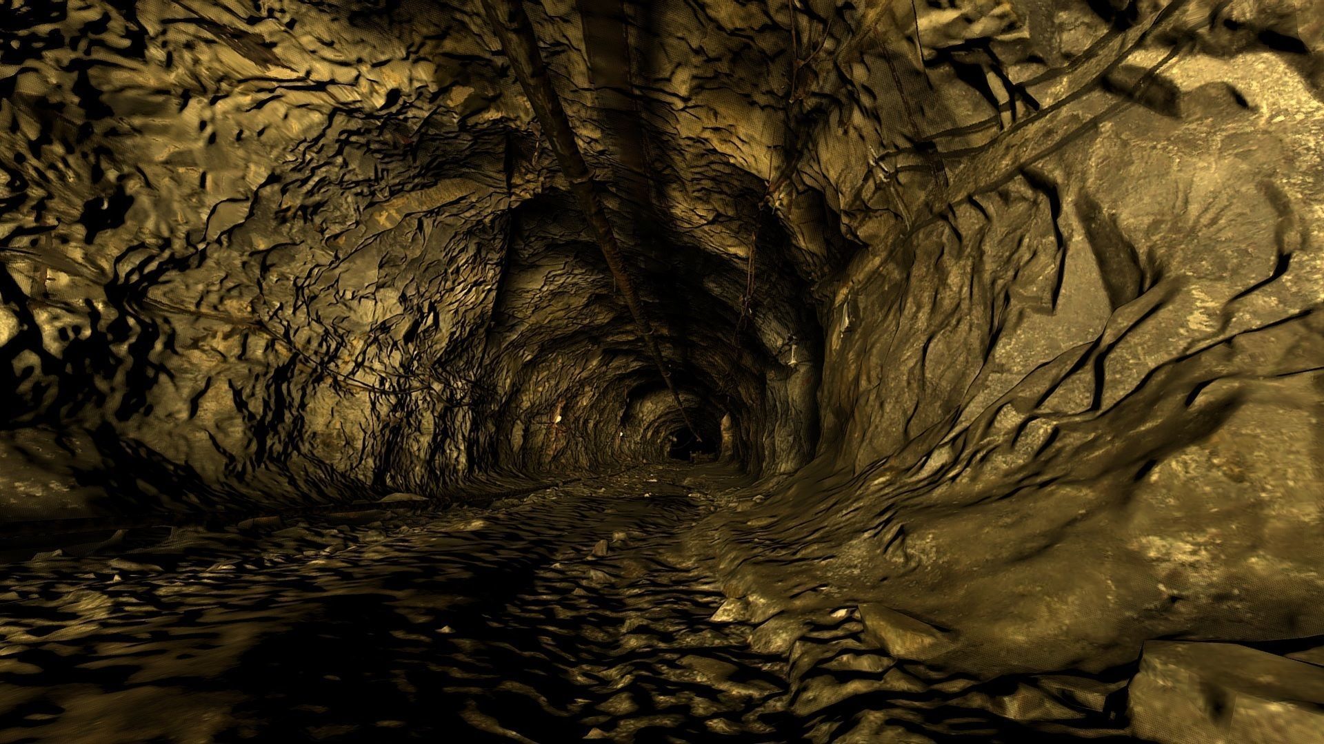 Old underground mine excavation - pipe 3D model | CGTrader