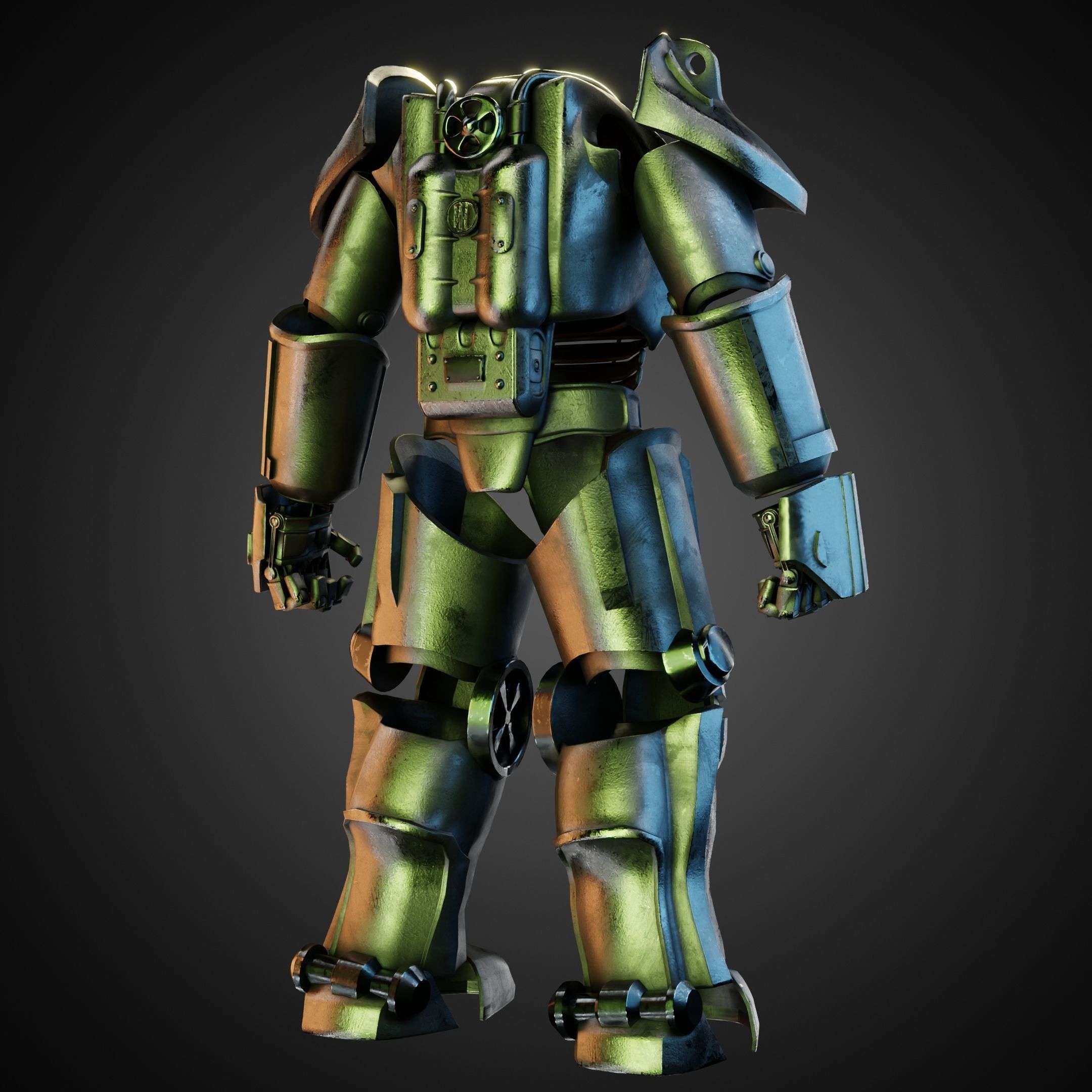 Fallout 4 T 45 Power Armor Armor For Cosplay 3d Model 3d Printable