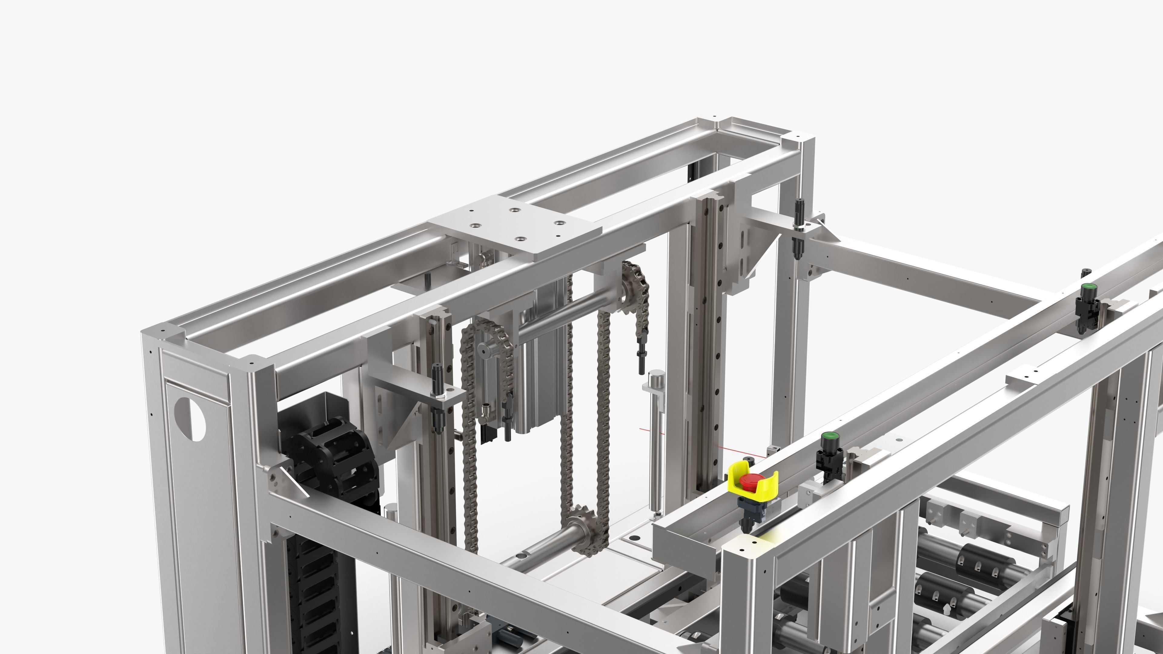 Heavy Load Chain Lifting free 3D model | CGTrader