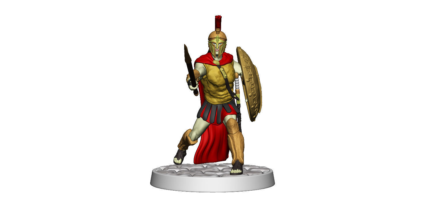 Spartan 11 Third set Heavy spartan army 3D model 3D printable | CGTrader