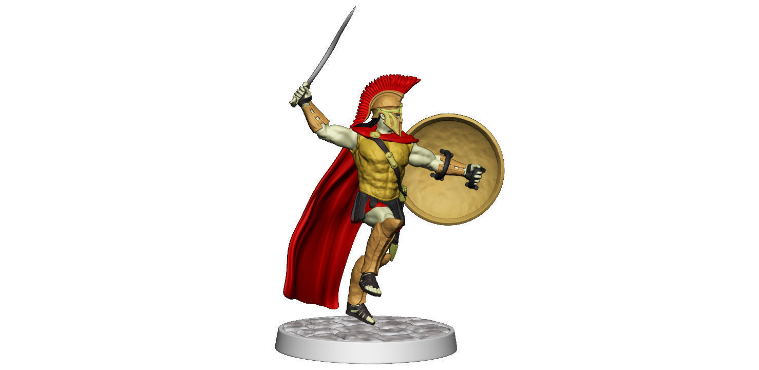 Spartan 13 Third set Heavy spartan army 3D model 3D printable | CGTrader
