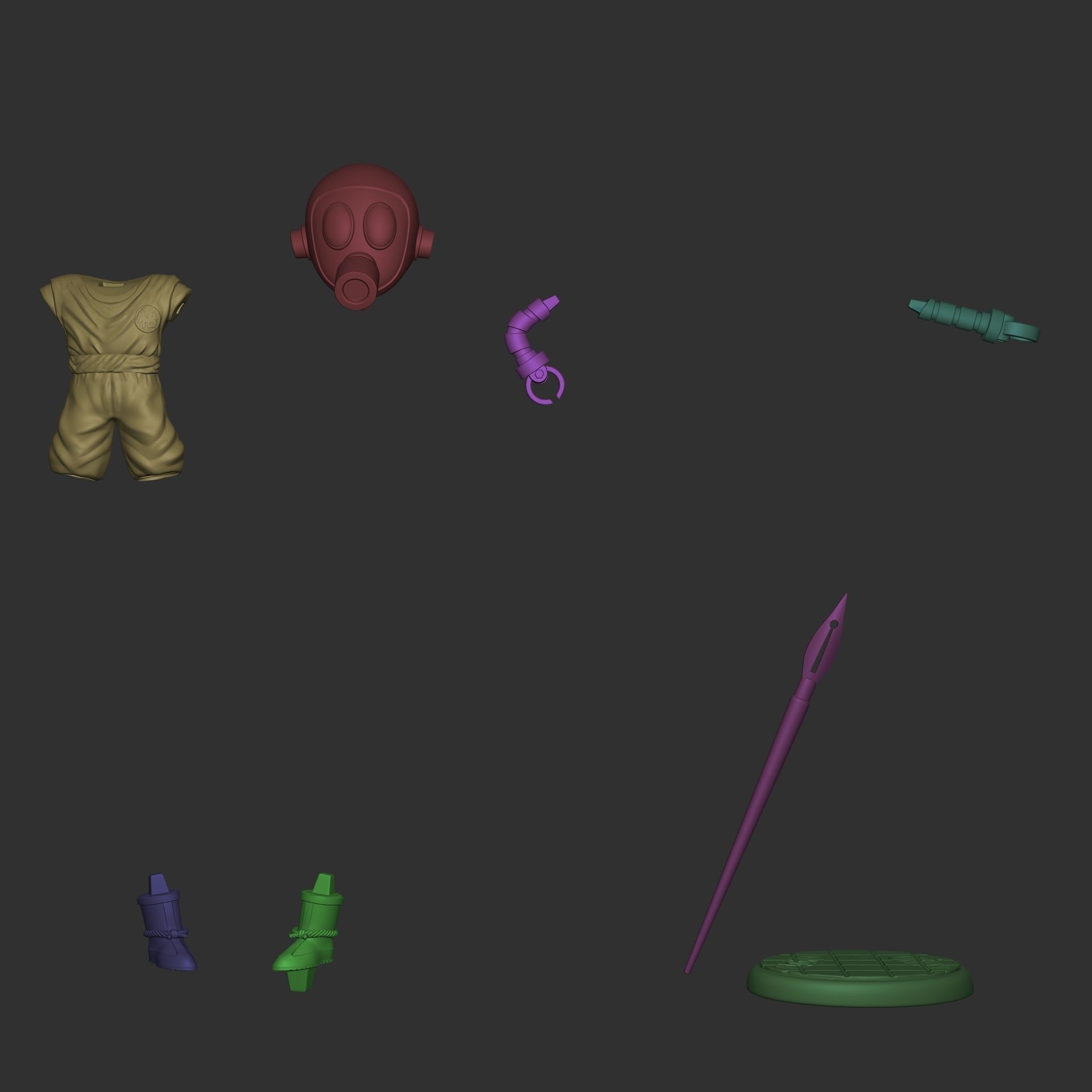 Tori boot 3D model 3D printable | CGTrader