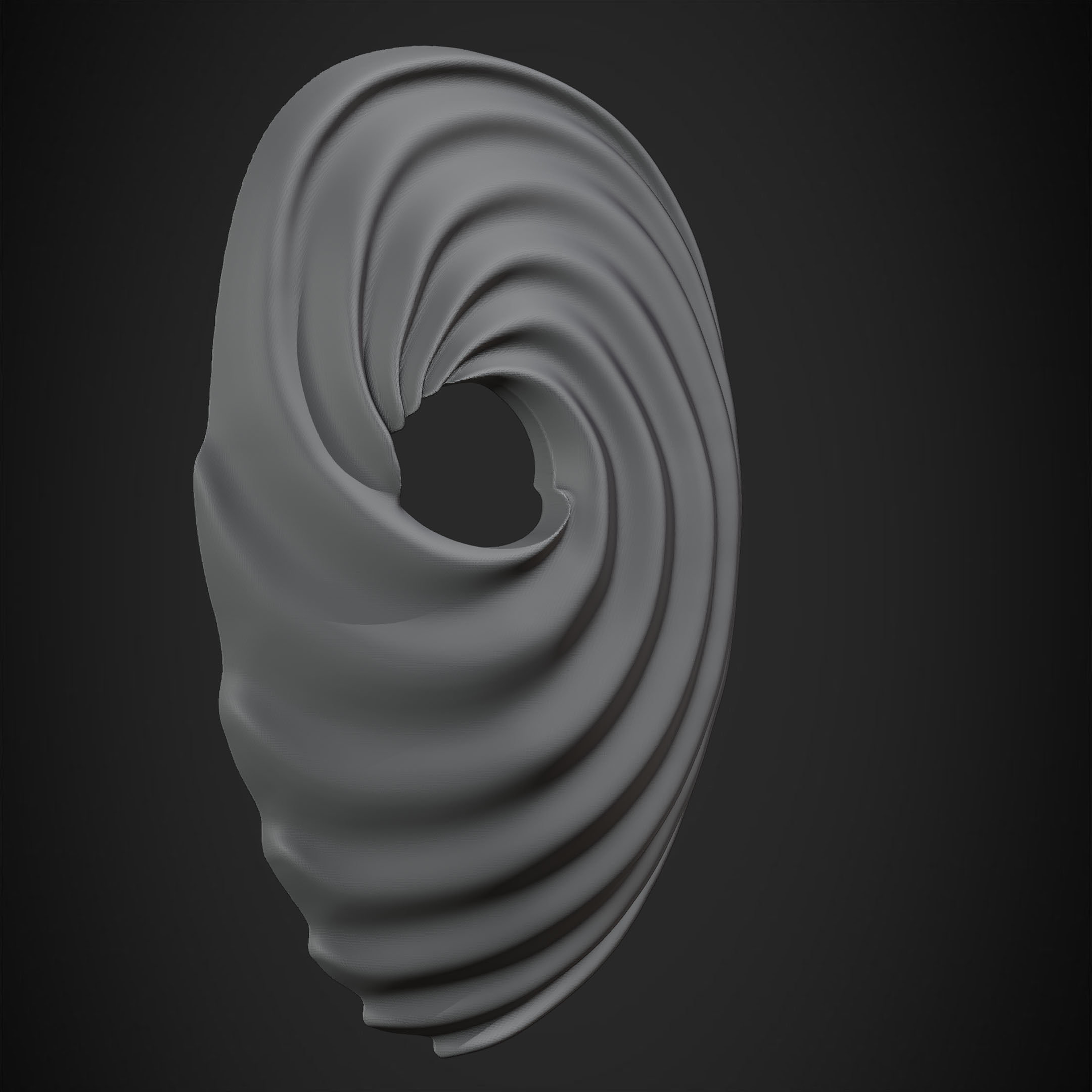 Naruto Obito Uchiha Tobi Mask for Cosplay 3D model 3D printable | CGTrader